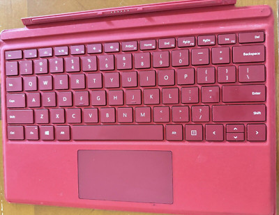 Microsoft Surface Pro 3, 4, 5, 6 Type Cover Backlit Keyboard Model 1725 ...