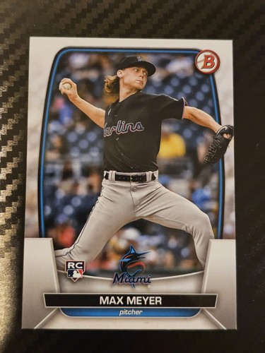 2023 Bowman - Max Meyer #36 (RC) Miami Marlins | eBay