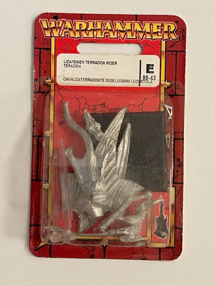 Lizardmen Terradon Riders | Warhammer The Old World | OOP Metal ...