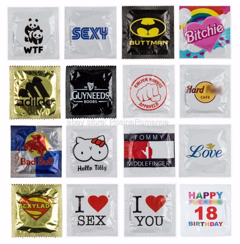 Funny Condom Packets