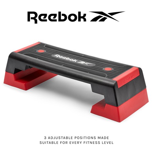 Reebok Fitness Step / 3-Level Height Adjustable Original Aerobic Step ...