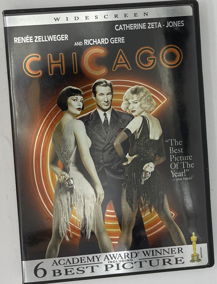 Chicago Gere Widescreen Dvd