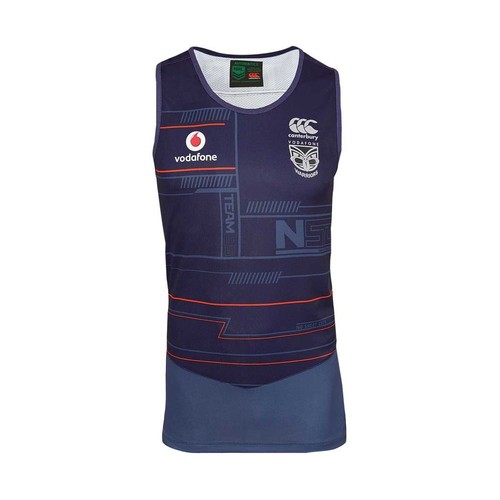 NEW ZEALAND WARRIORS Mens Training Singlet, S - 3XL, Old Stock ...