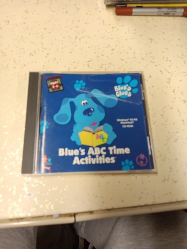 Blue's Clues ABC Time Activities CD-Rom PC game. Used | eBay