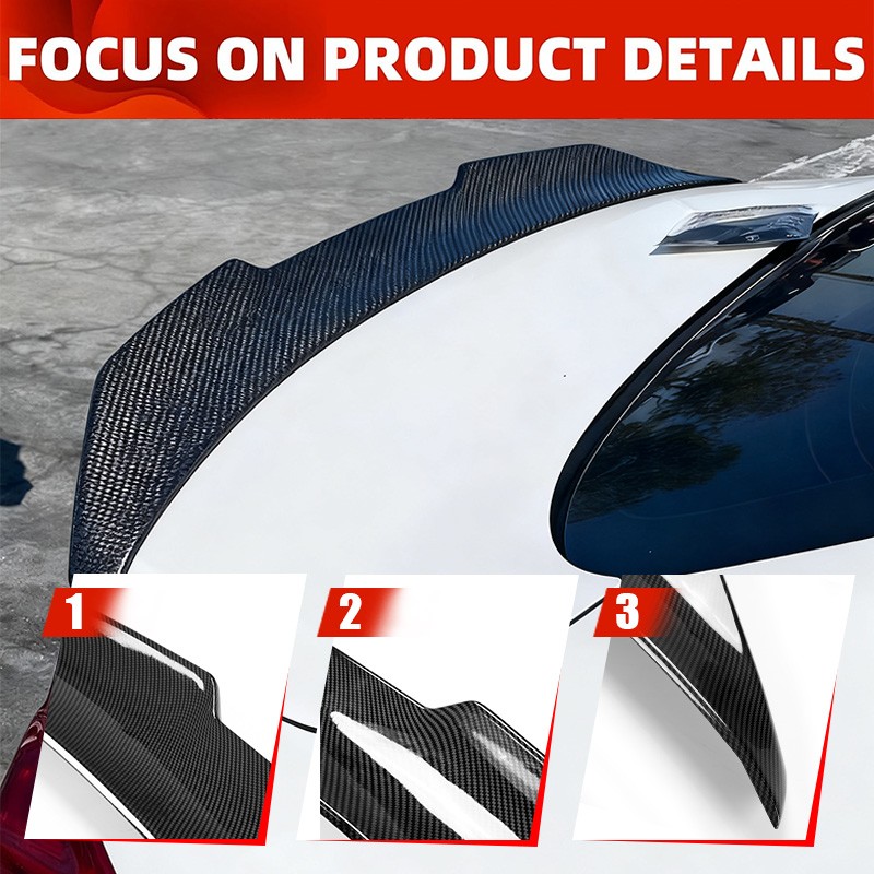 For Infiniti G35 G37 4/Door Sedan PSM Rear Trunk Spoiler Wing Lip ...