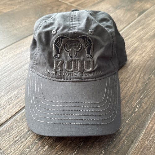 Kuiu Ultralight Hunting Cap Gray Nylon Adjustable Strap One Size | eBay