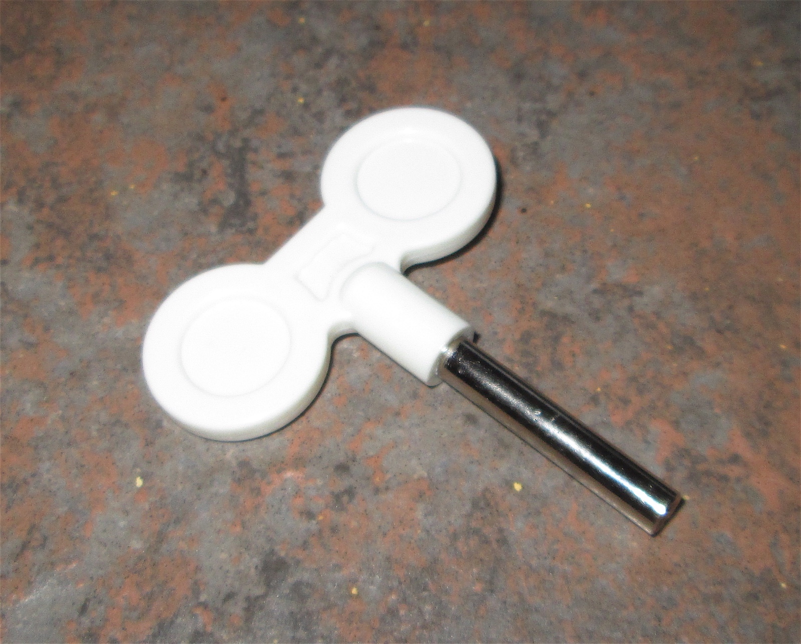 Large White Key for Musical Movement, Butterfly Winding Key for a Music ...