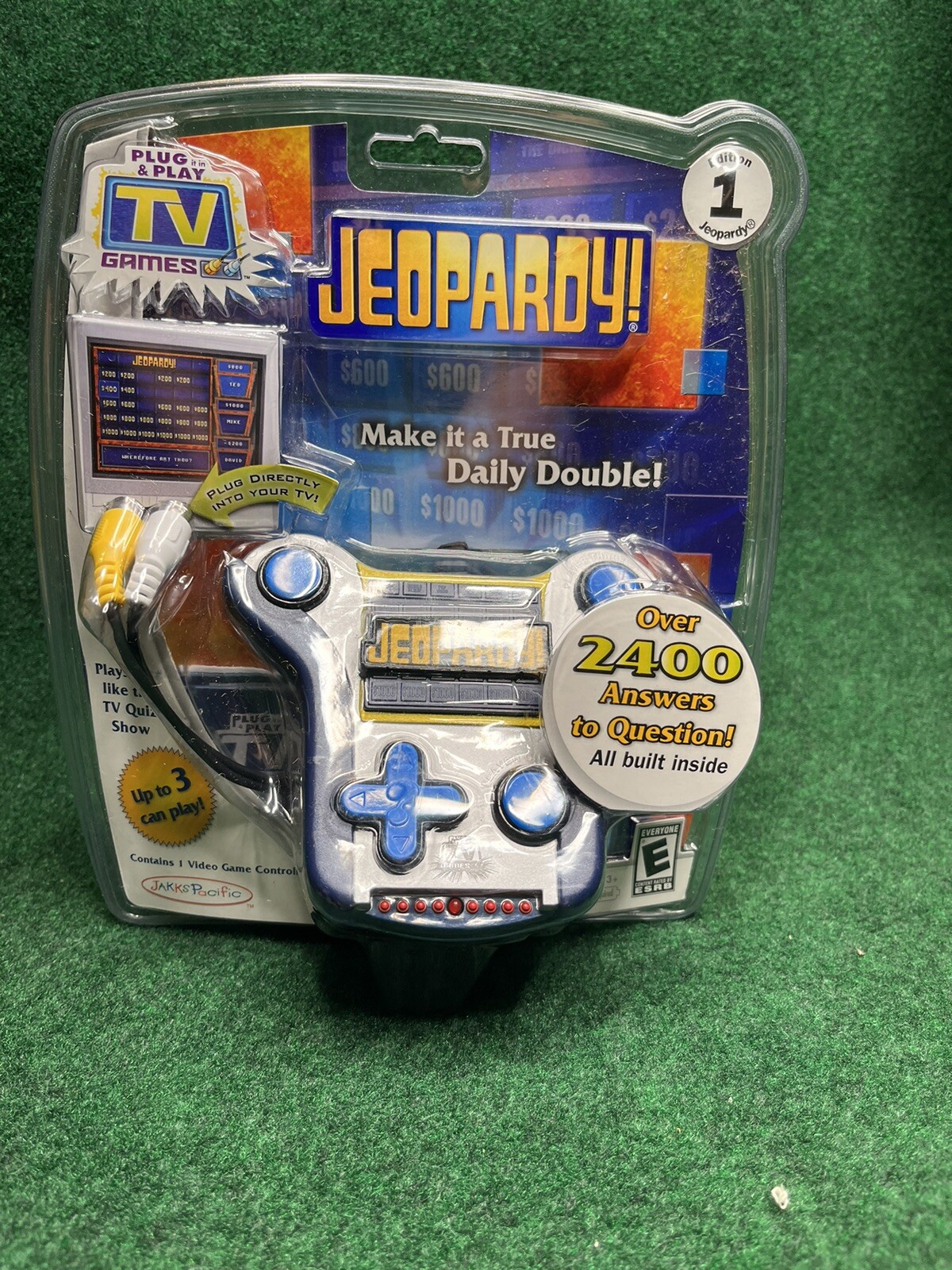 New Sealed Jeopardy Plug and Play Electronic TV Game Rated E Quiz Video ...