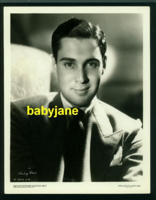 PHILIP REED VINTAGE 8X10 PHOTO HANDSOME 1936 PORTRAIT UNITED ARTIST | eBay