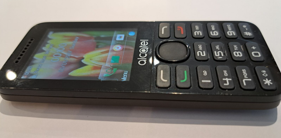 Alcatel OneTouch (2038X) Mobile Phone (Unlocked) Simple Keypad Large ...