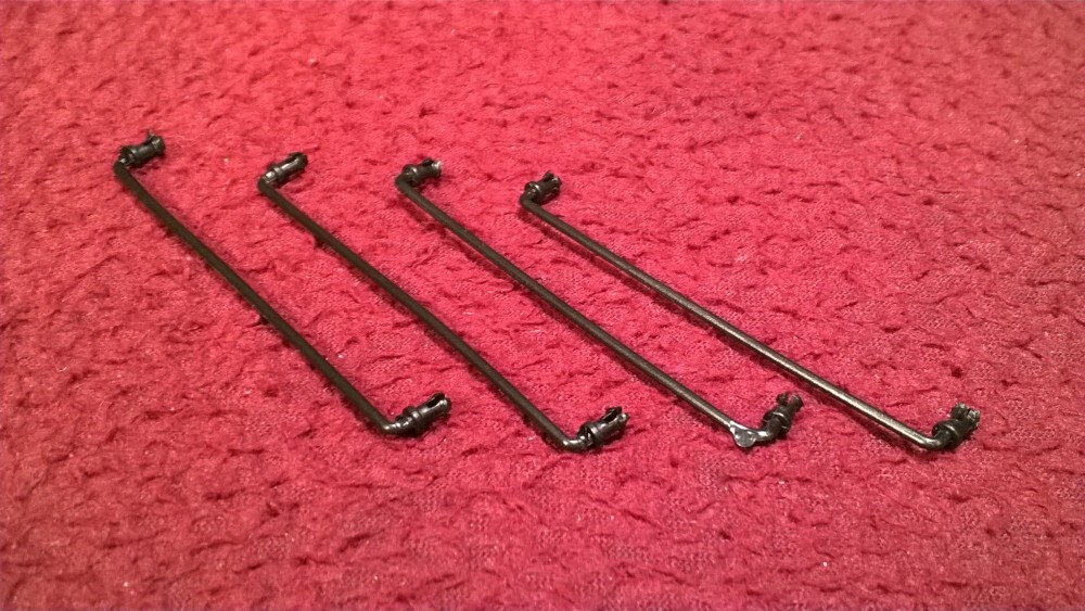 #2 LGB 3011/3015 4-WHEEL PASSENGER COACH - END BODY HANDRAILS SET | eBay