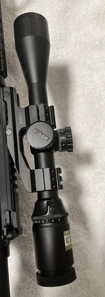 Nikon M-223 4x16x42mm Scope with Burris P.E.P.R. mount | eBay