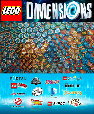 LEGO Dimensions Toy Tags / Discs: Team Story Level Fun Packs - MASSIVE ...