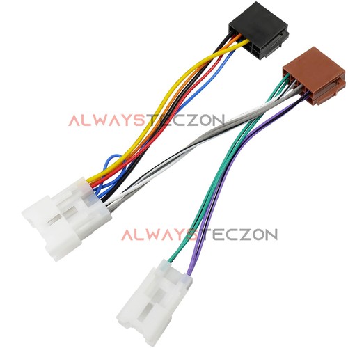 Car Radio ISO Wiring Harness Adapter Connector for Toyota Subaru Lexus ...
