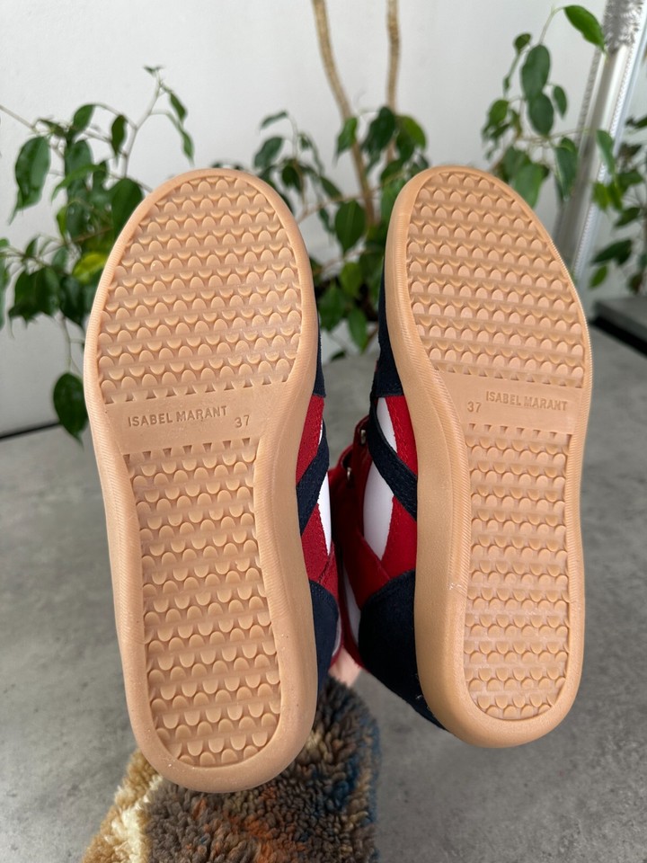 Isabel Marant Backett High Platform Sneakers Shoes Women`s Size 37 | eBay
