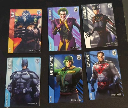 Injustice Gods Among Us Series 4 Trading Cards Lot Of 6 | eBay