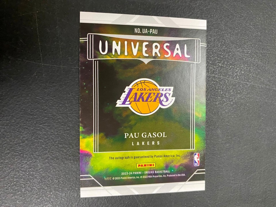 Pau Gasol 2023/24 Panini Origins Universal Auto Autograph #21/30 Lakers ...