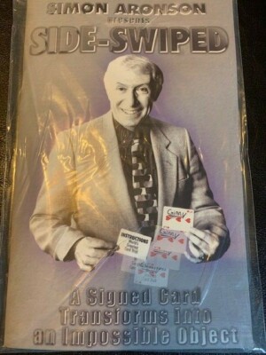 Side-Swiped by Simon Aronson - Close-Up Card Magic - Side Swiped | eBay