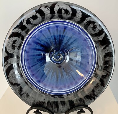 AWESOME Handmade Steve Mahler Ceramic Modern Decorative Bowl 12.25”W | eBay