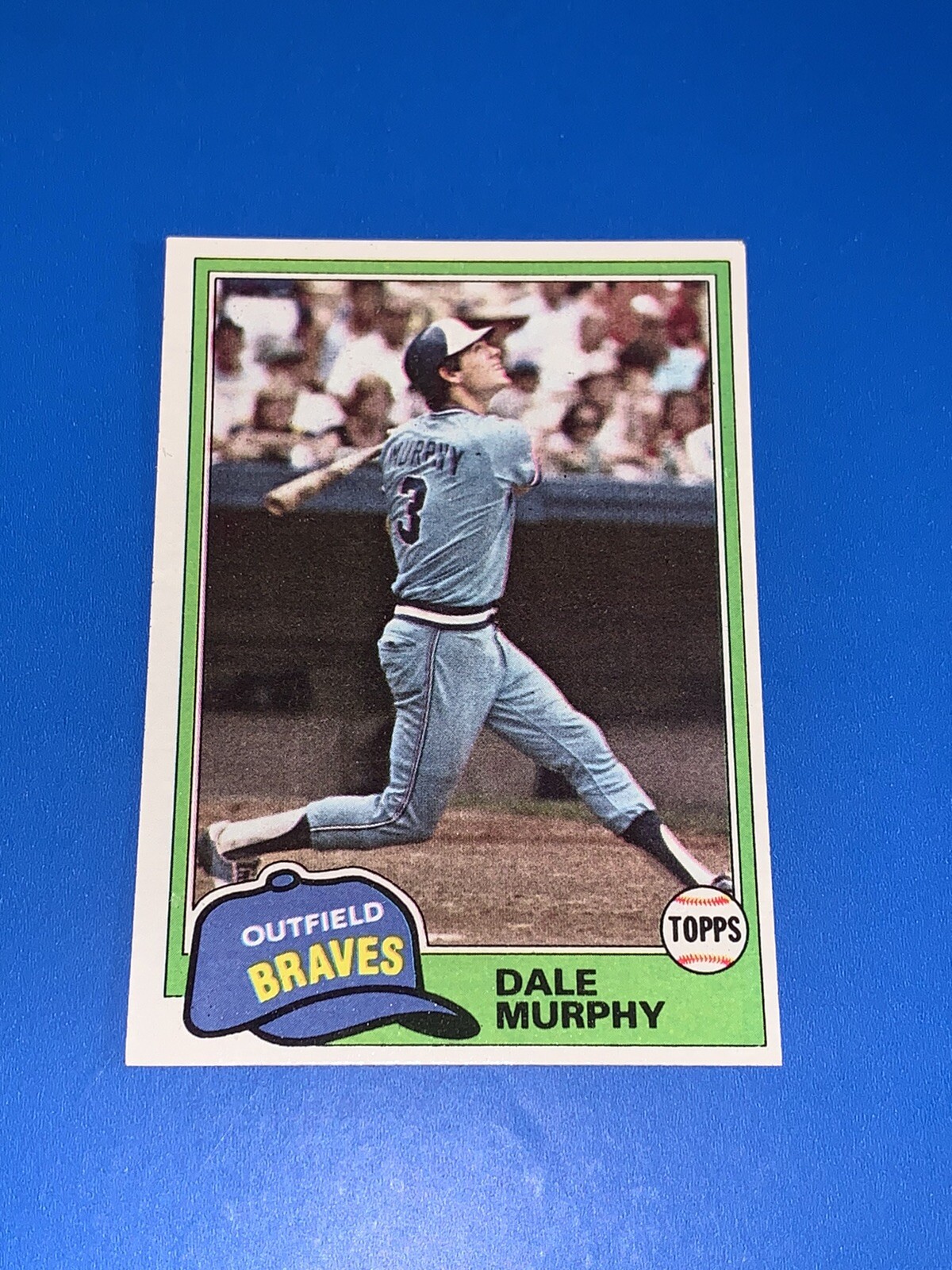 1981 Topps Dale Murphy Baseball Card #504 Atlanta Braves Set Break | eBay