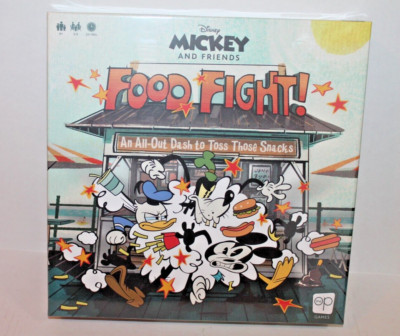 Disney Mickey and Friends Food Fight! Game Ages 6+ NEW | eBay