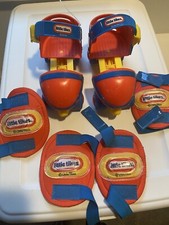 Little Tikes Adjustable Skates Starter Set W/knee & Elbow Pads 3 to 6 ...
