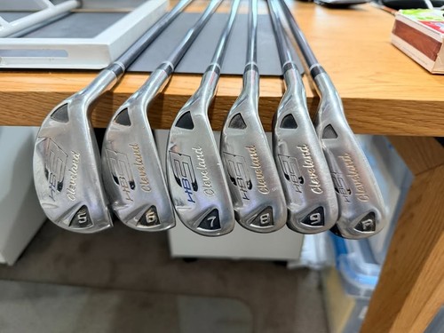 Cleveland HB 3 Launcher Irons Left Handed (LH) – Graphite Shafts | eBay