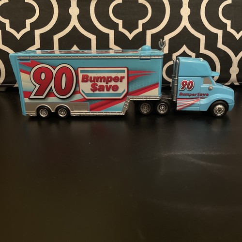 Disney Pixar Cars #90 Bumper Save Hauler Semi Truck and Trailer | eBay