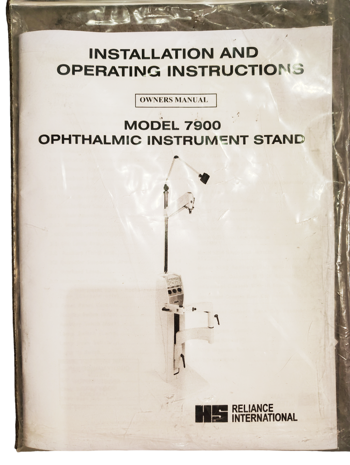 Reliance 7900 Ophthalmic Stand | eBay