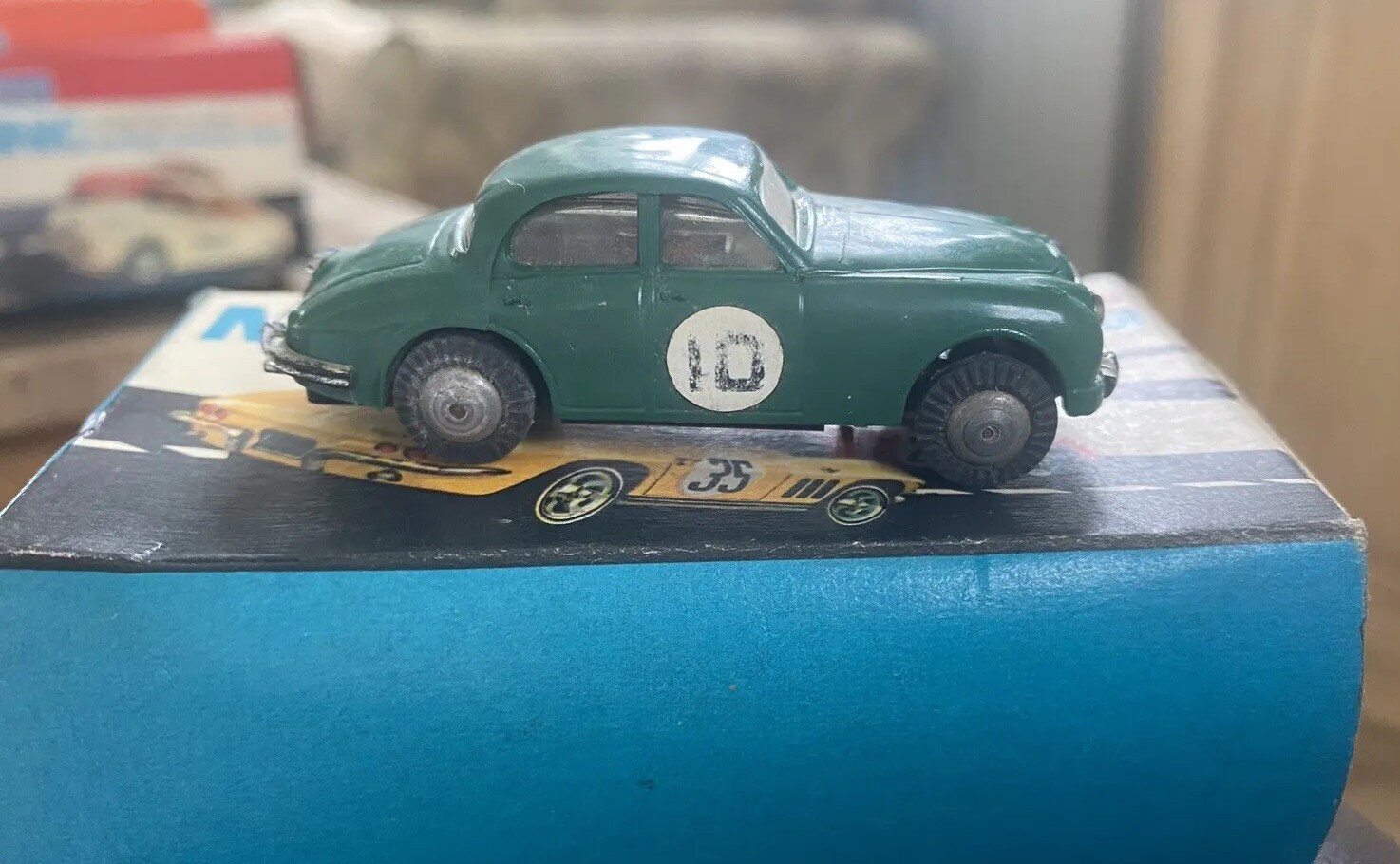 Tri-ang Minic Electric Motor Rally Racing Car Jaguar | eBay UK