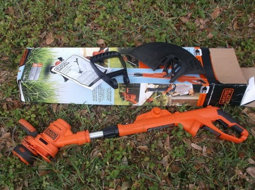 Black & Decker GH900 Corded Electric String Trimmer / Lawn Edger 14" 6. ...