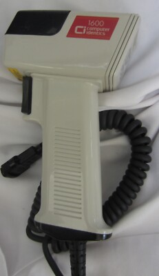 SPECTRA PHYSICS PSC SP300 BARCODE LASER SCANNER Computer Identics 1600 ...
