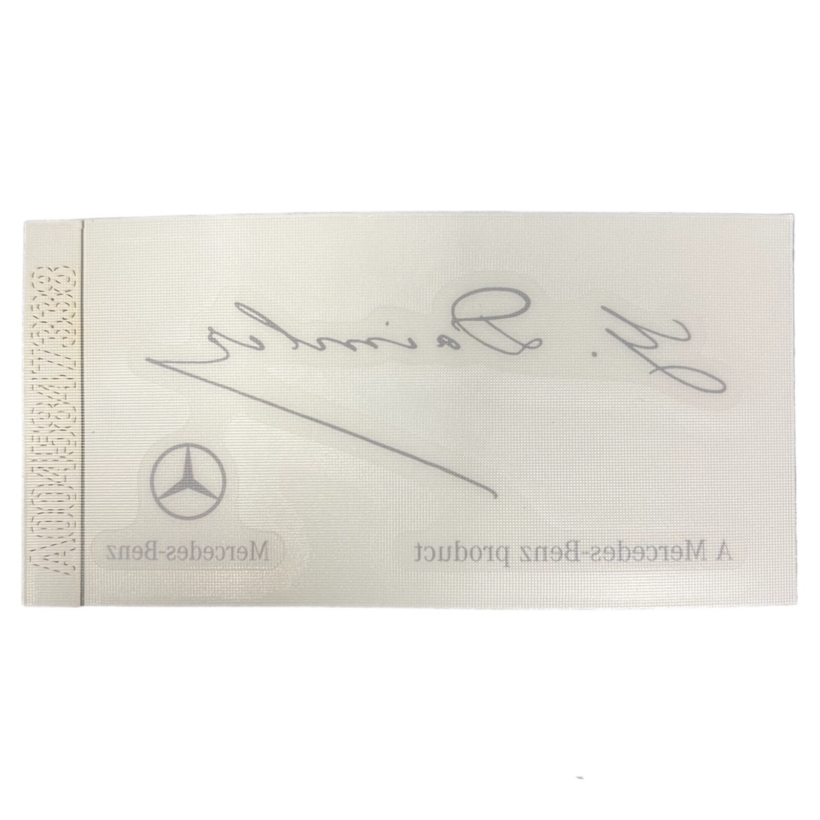 Mercedes Front Windshield G Daimler Signature Sticker Decal Genuine ...