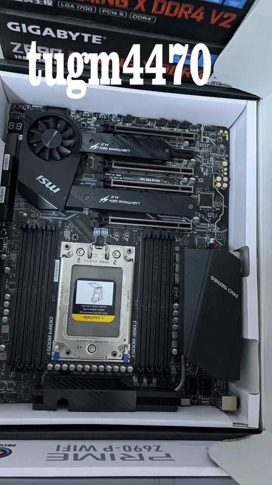 AMD Ryzen Threadripper 3990x+MSI TRX40 PRO10G+8*32g 3200 KigSton ...