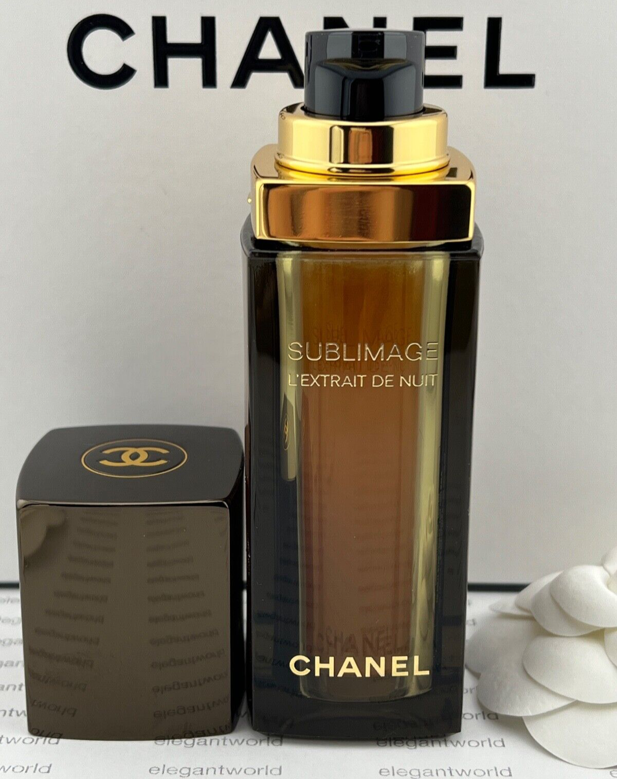 Chanel SUBLIMAGE L'EXTRAIT DE NUIT REPAIR NIGHT CONCENTRATE NIB 100% ...