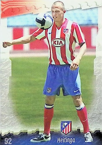 2008-09 Mundicromo Fichas la Liga 2009 Atletico Madrid Gijsbert Alan ...