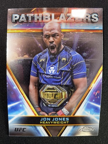 2024 Topps Chrome UFC Pathblazers Jon Jones #PTH-15 | eBay
