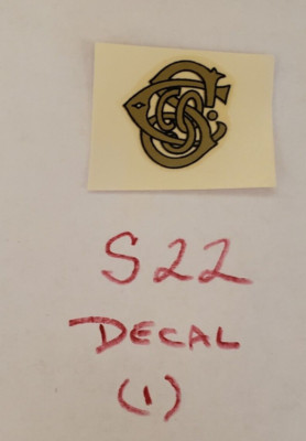 CANDY SCALE DECAL 1 DECALE #S22 DECAL FOR ANTIQUE CANDY SCALE | eBay