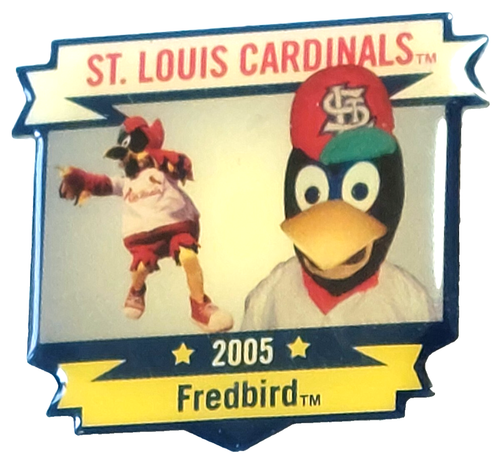 MLB St. Louis Cardinals 2005 "Fredbird" 1.5" Lapel Pin | eBay