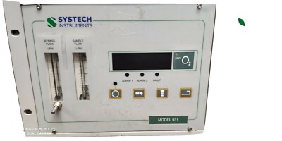 Systech Illinois Model 931 Single Gas Analyzer 900021 | eBay