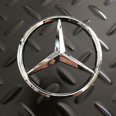 Mercedes-Benz W166 Ml GLE Rear Boot Lid Badge Star Silver Chrome ...