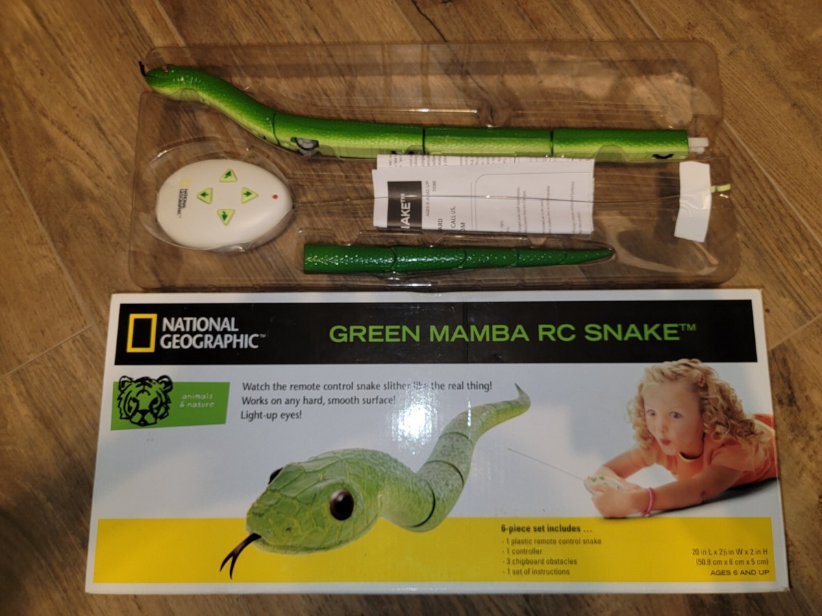 National Geographics Green Snake