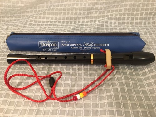 PERIPOLE Angel Soprano Halo Recorder (Model # PB 6000) Baroque ...