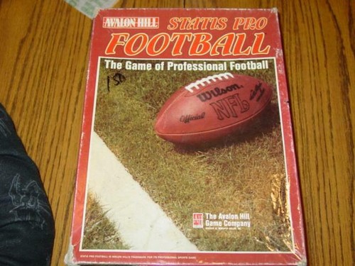 Sports Illustrated Avalon Hill : STATIS PRO FOOTBALL game - 1989 Season ...