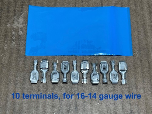 10 pack Delphi Packard 2965867 GM 56 Series Female Terminals 16-14 Ga ...