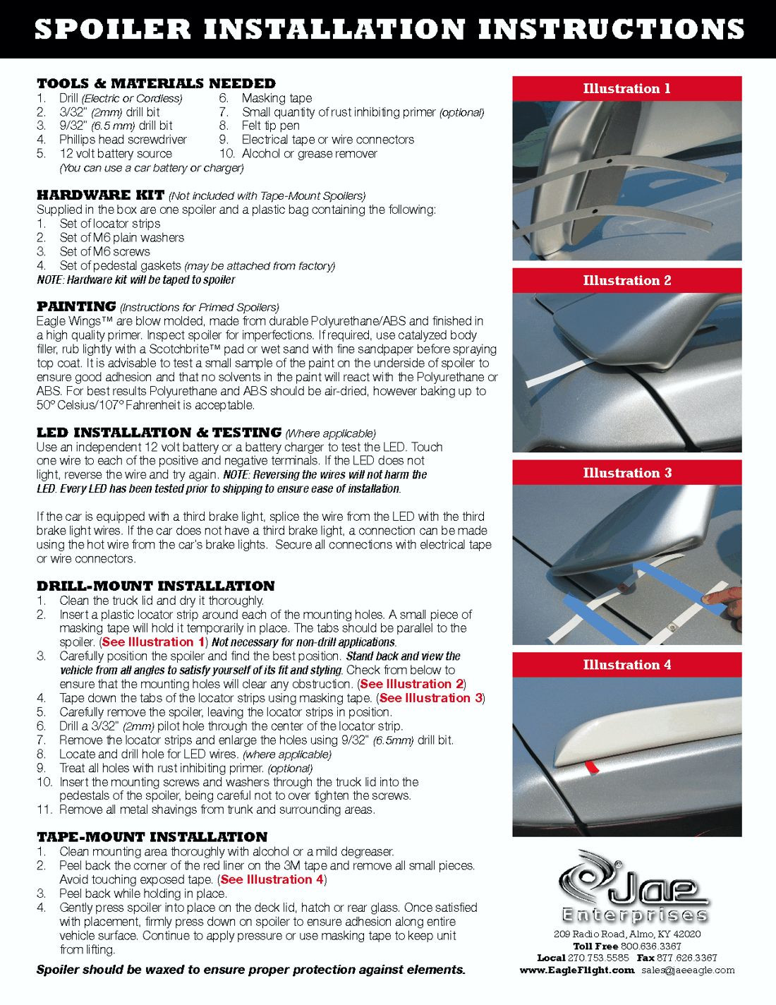 Factory Style Rear Spoiler PAINTED Fits 2006 - 2010 Chevrolet HHR ...