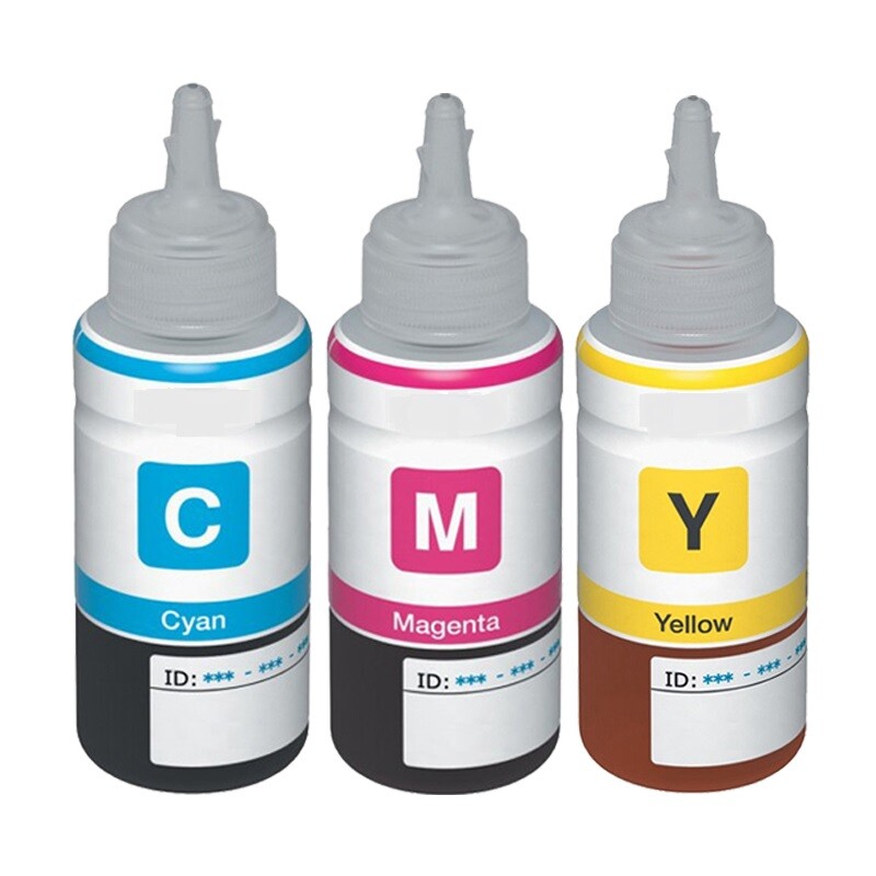 3 x Universal Ink Bottles CMY Non-OEM Alternative For Canon Printers ...