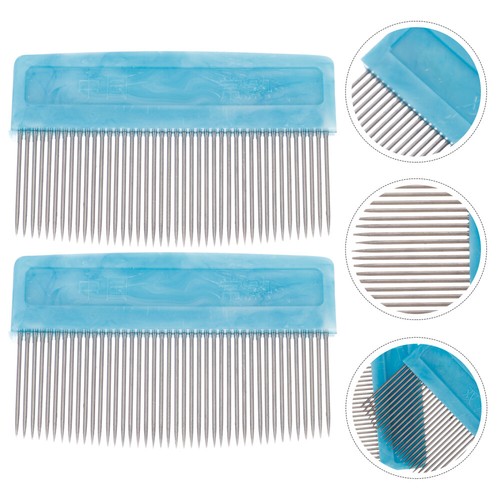 2 Pcs Bow Comb Violin Straightener Making Tools Horse Hair Combing | eBay