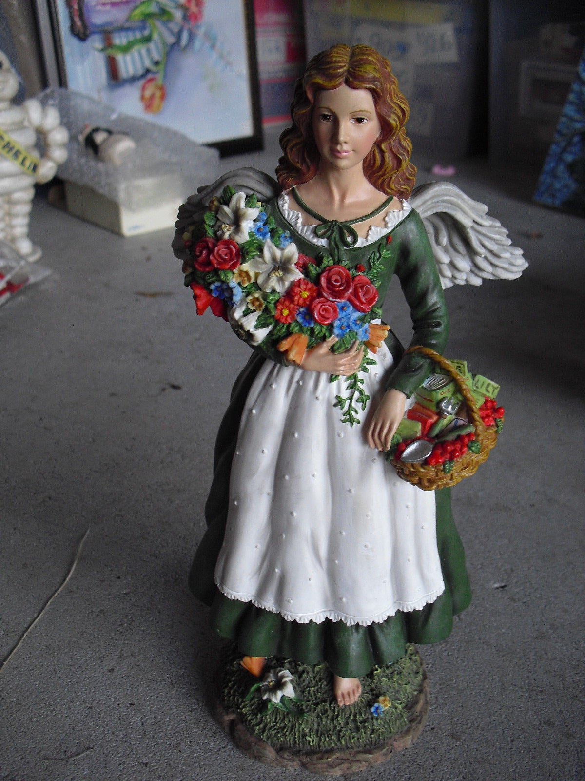 1996 Pipka Gardening Angels Earth Angels Girl Limited Edition Figurine ...