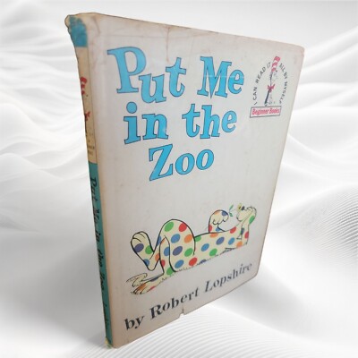 DR. SEUSS Put Me in the Zoo by Robert Lopshire 1960 Vintage WITH DUST ...